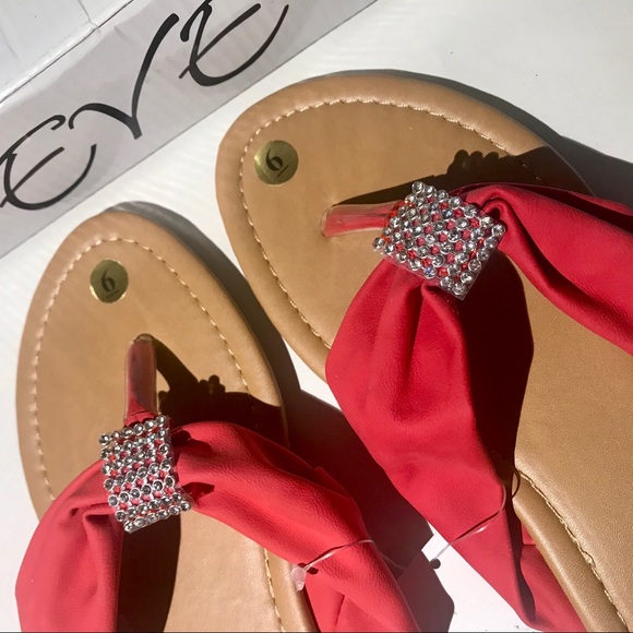 Eve | Shoes | Eve Flipflops With Rhinestones | Poshmark